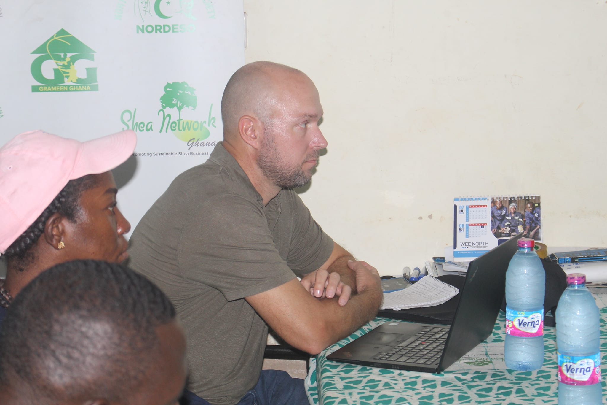 Team Of Monitors From OXFAM Ghana Visit SNG - Shea Network Ghana